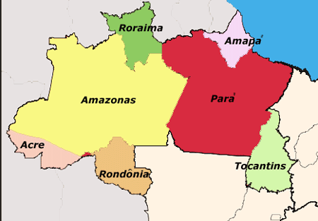 Região Norte do Brasil: Estados, Mapa, Clima, Cultura, Vegetação ...